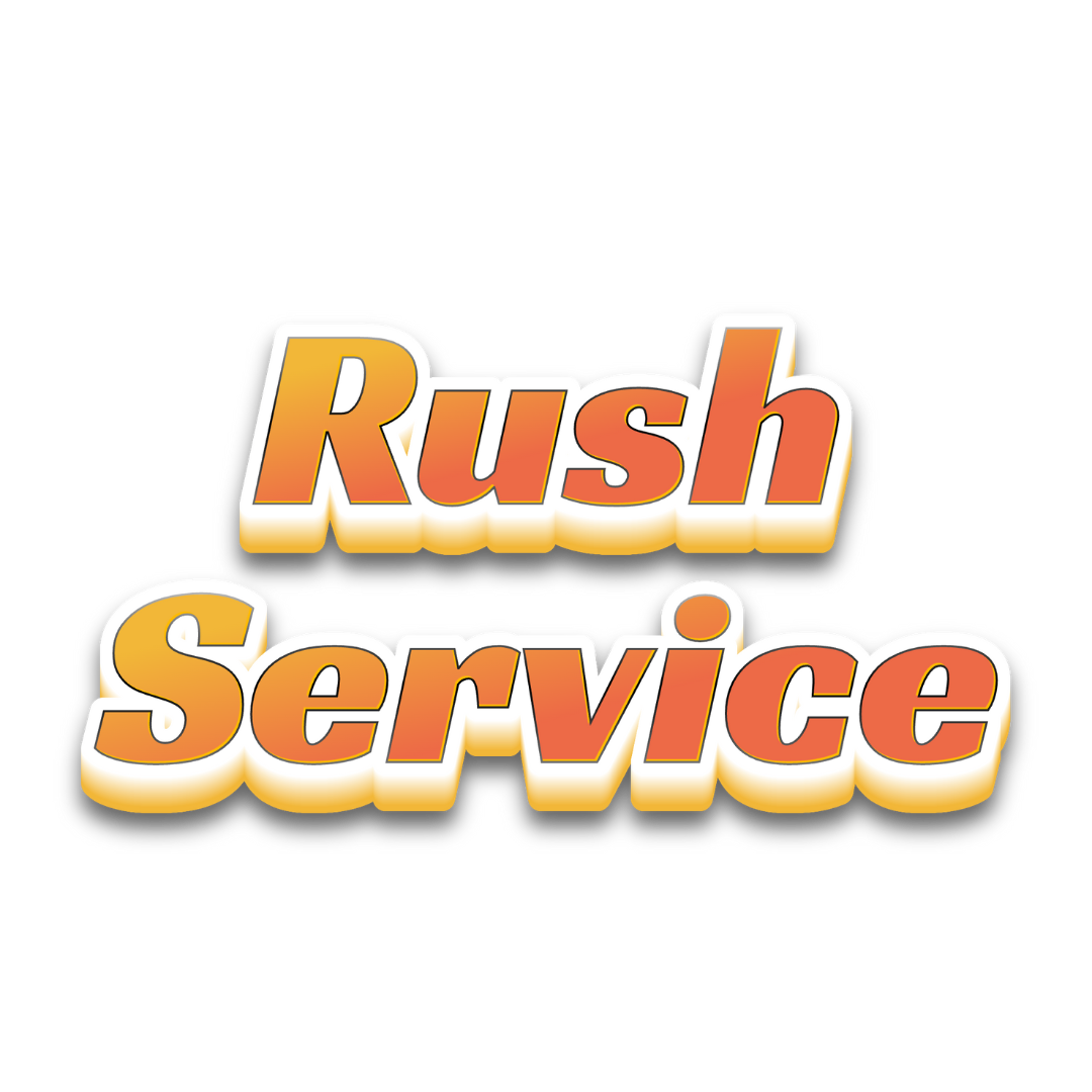 Rush Service - Same Day DTF Printing | EzPrintHouz